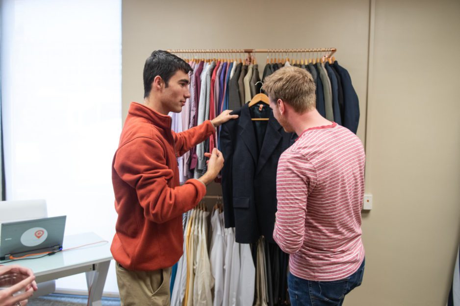 Clemson unveils new 'Clothes Closet' with professional wardrobes for ...