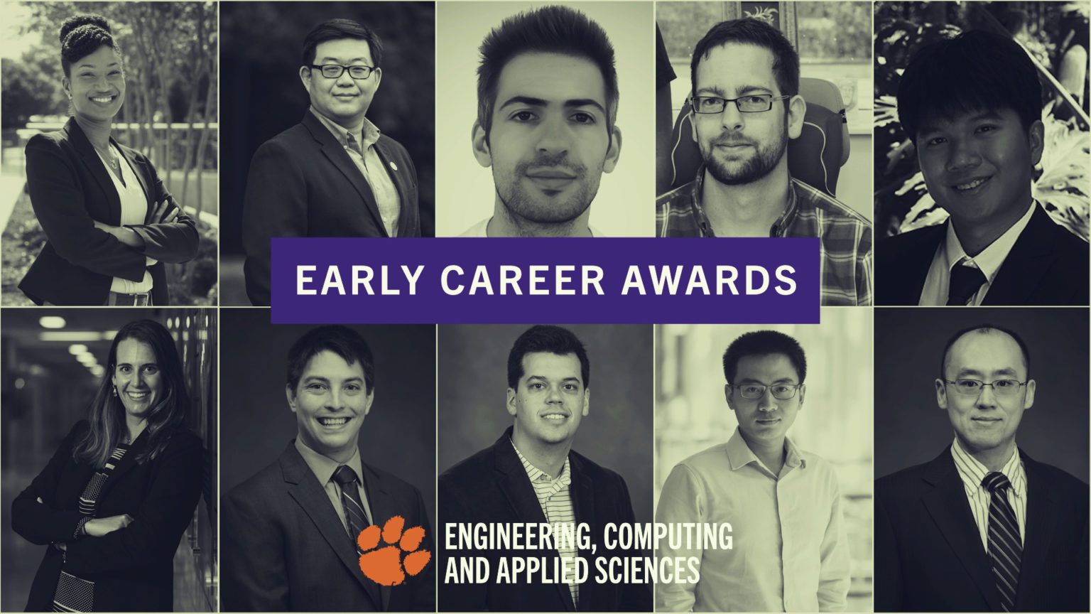 Ten faculty members bring home early-career awards to College of ...