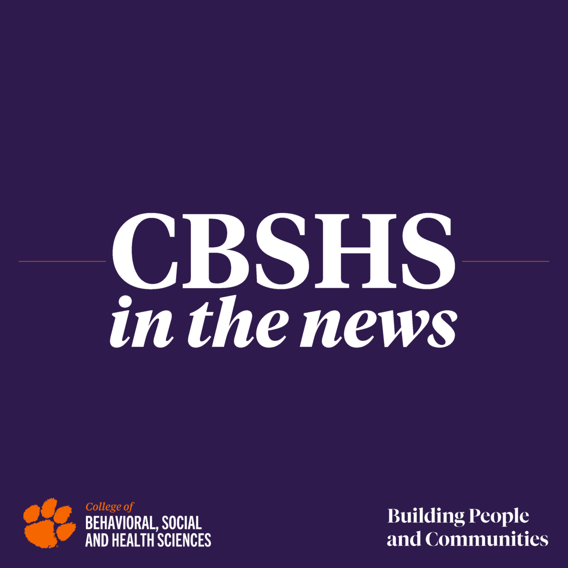CBSHS begins college-wide faculty mentoring program | Clemson News