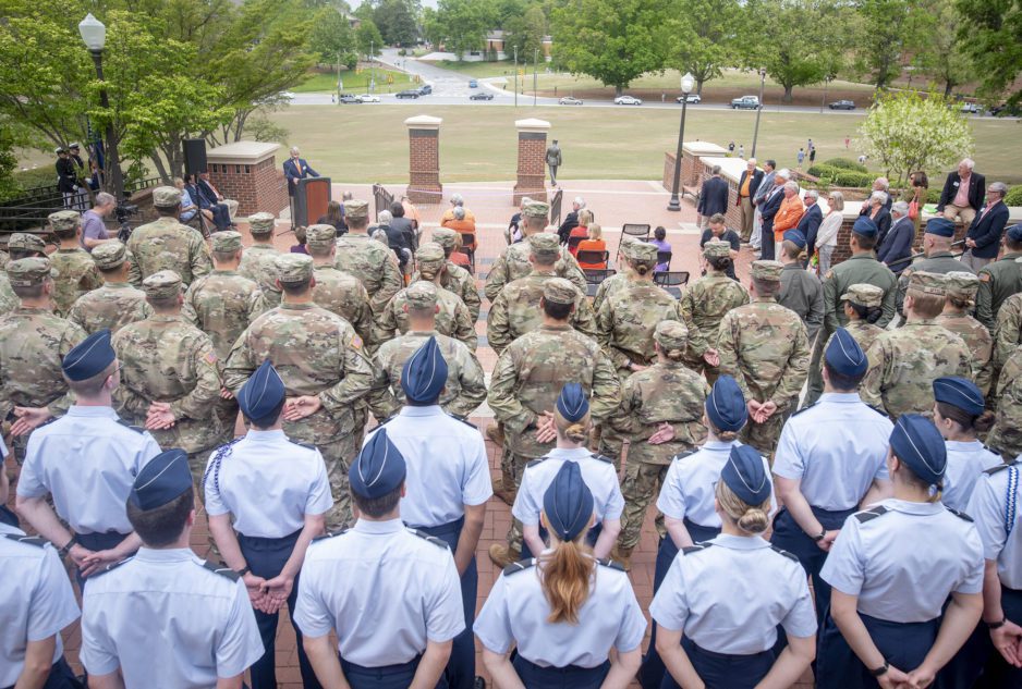 Military Heritage Plaza rededicated after significant improvements ...