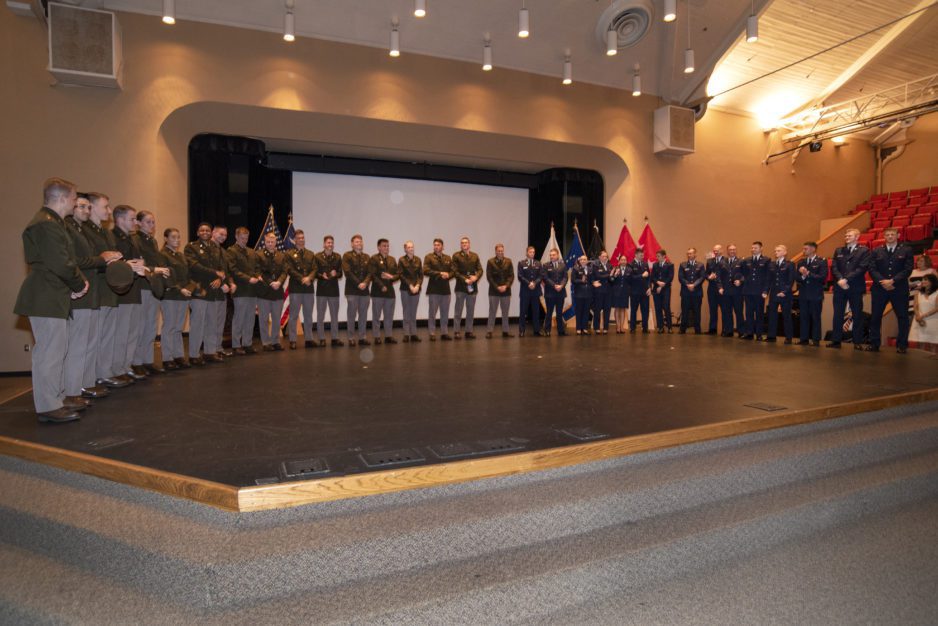 Army and Air Force ROTC commission 33 Lieutenants in joint ceremony ...