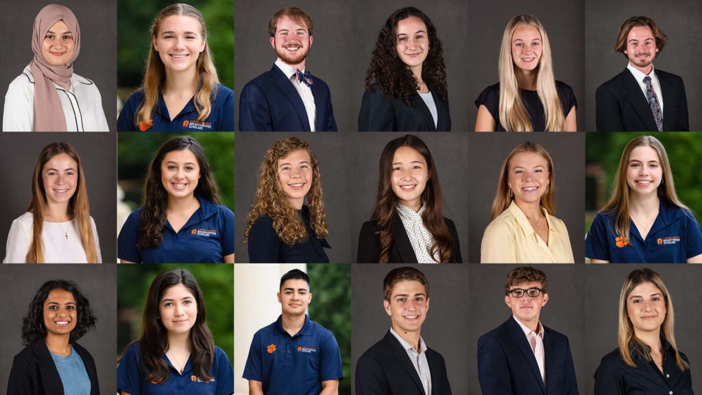 Premier scholars programs welcome 18 new students | Clemson News