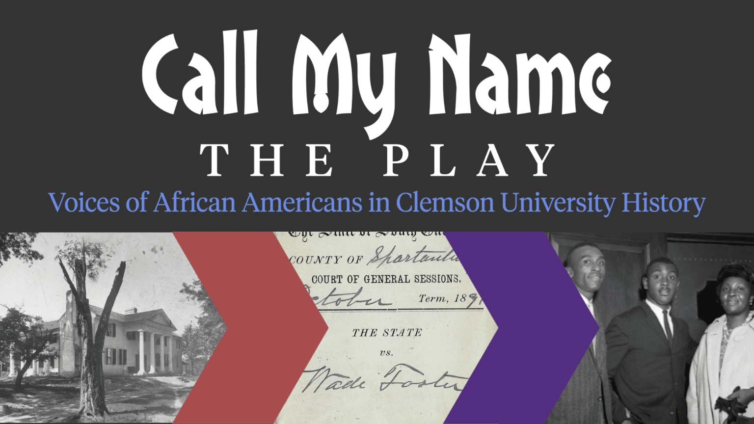 "Call My Name, Clemson" is coming to the theater | Clemson News