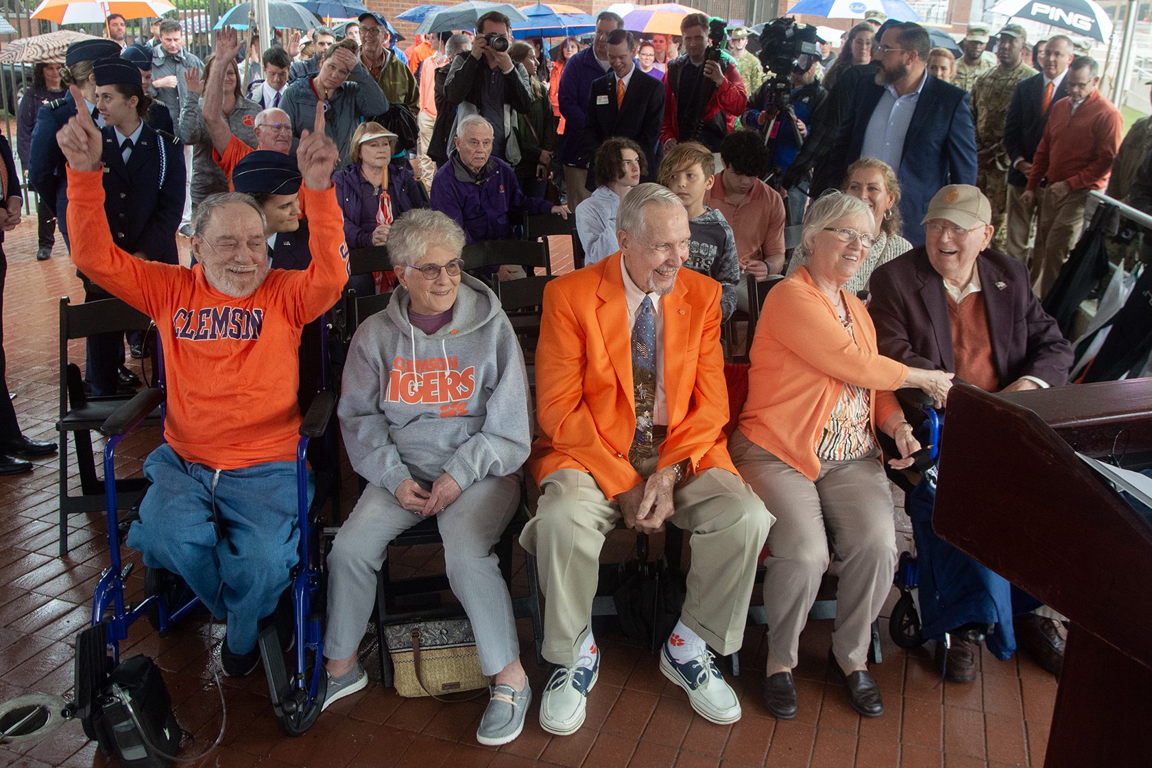 POW/MIA Chair of Honor dedicated in Memorial Stadium | Clemson News