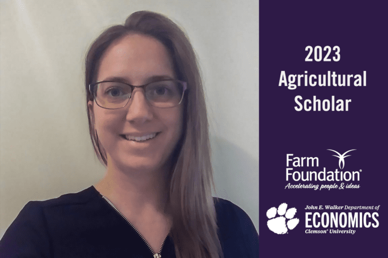 Economics Ph.D. candidate Annaliese Winton named Farm Foundation® 2023 ...