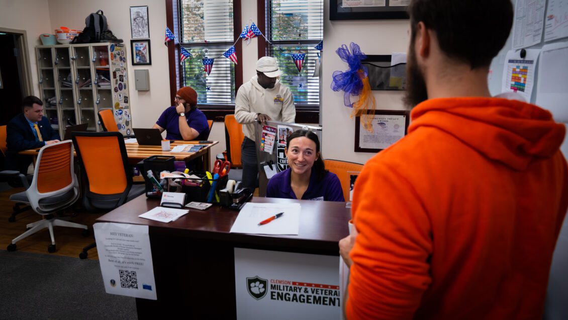 Clemson earns second consecutive silver designation as Military ...