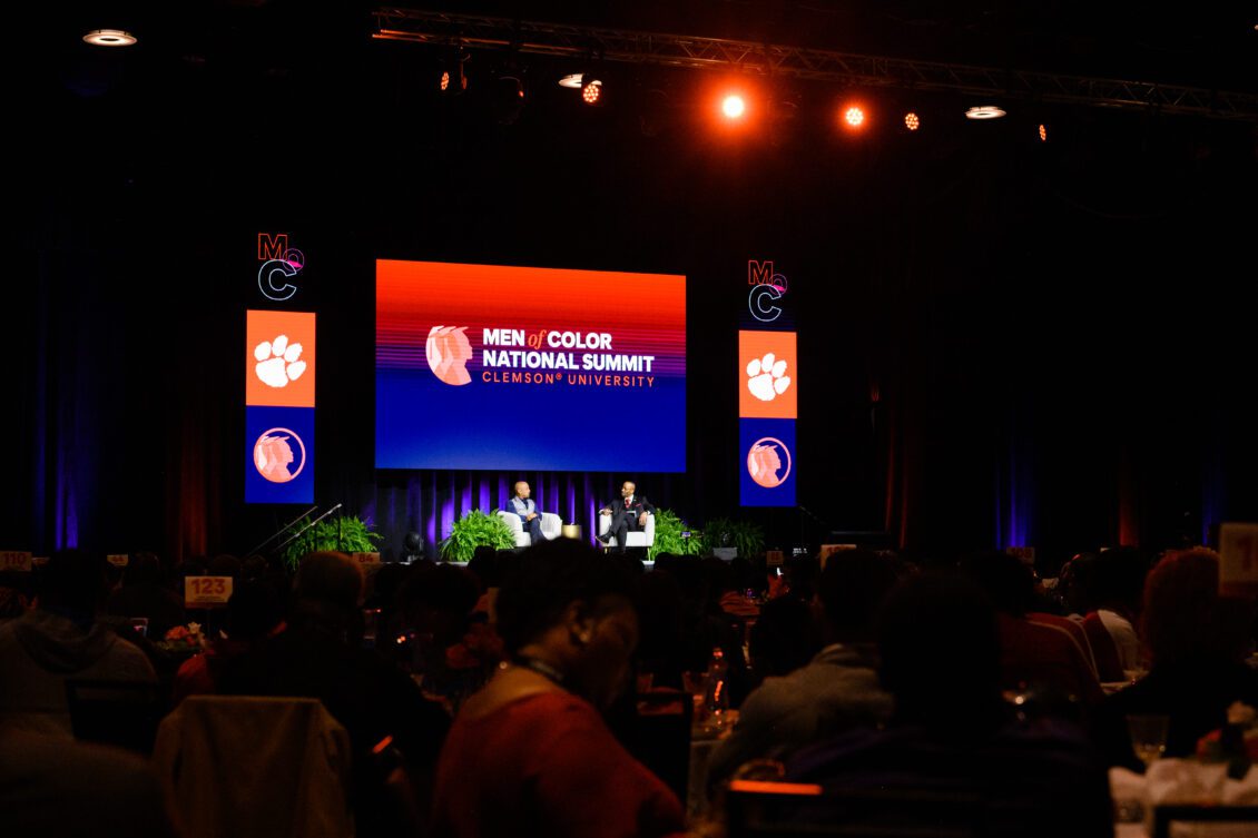 Mother and son attend Men of Color Summit together with Bank of America ...