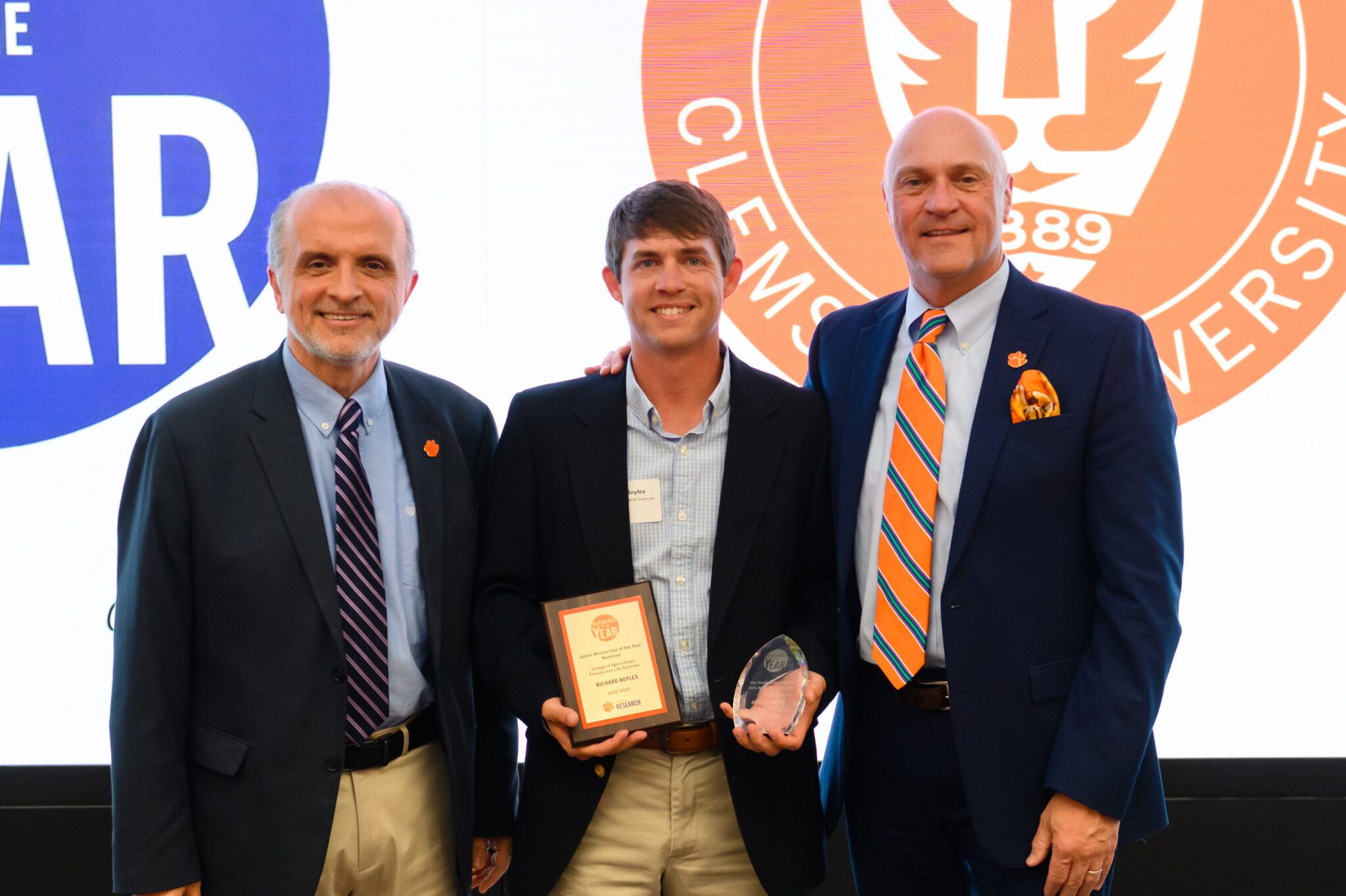 Srikanth Pilla, Richard Boyles named Researchers of the Year | Clemson News