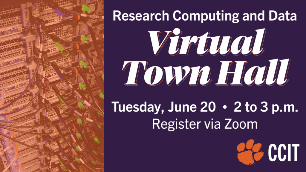 Research Computing and Data announces updates, Virtual Town Hall on ...