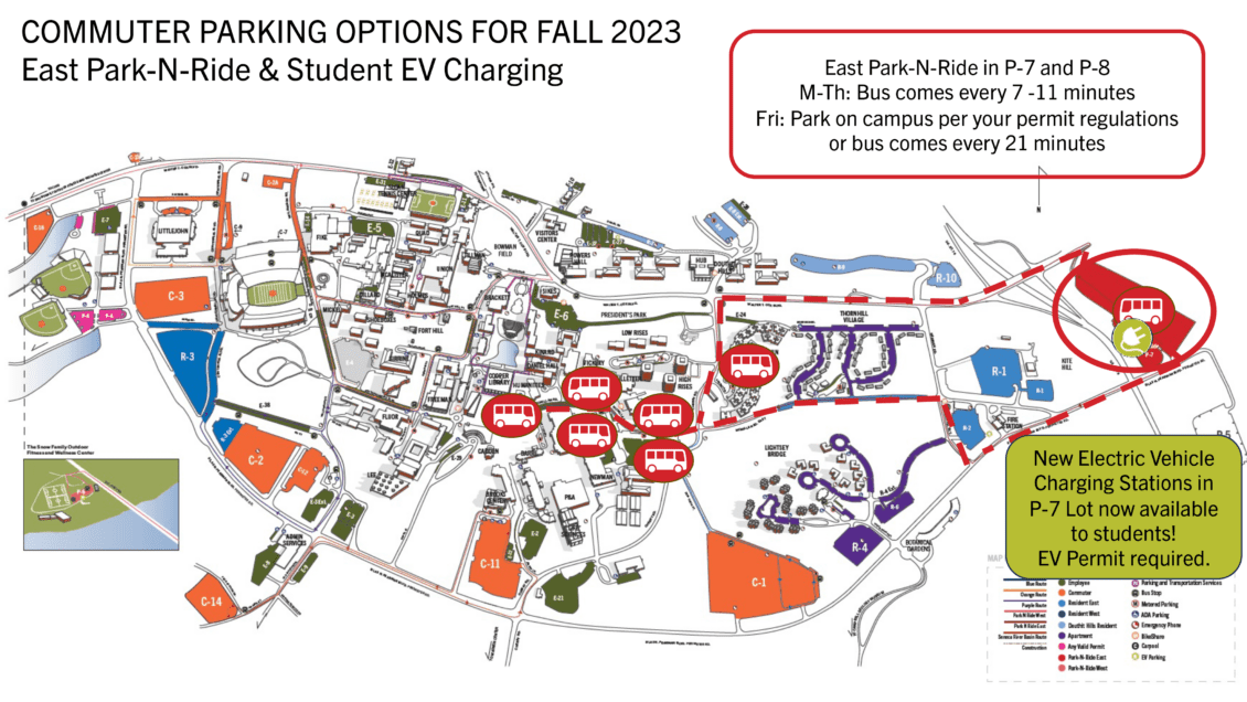 Student parking and transit updates for Fall 2023 | Clemson News