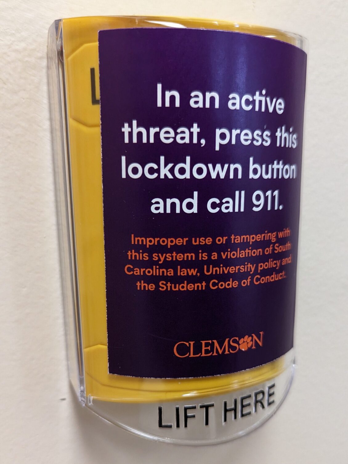 Stop the Prop and more classroom safety reminders | Clemson News