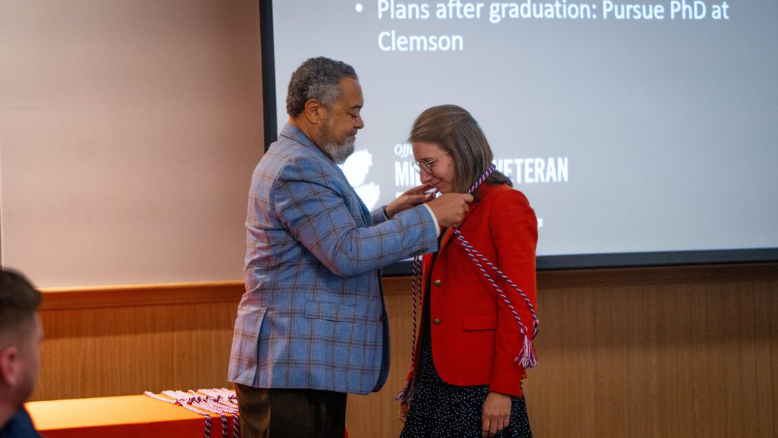 Clemson holds recognition for December ‘23 service member and student ...