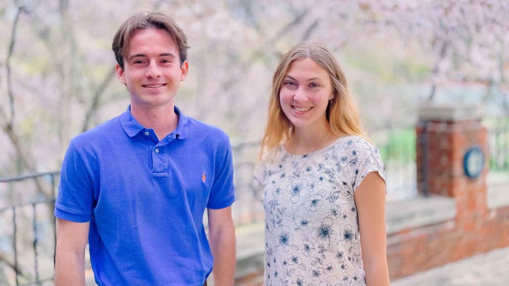 Two Clemson Honors students awarded Duckenfield scholarships | Clemson News