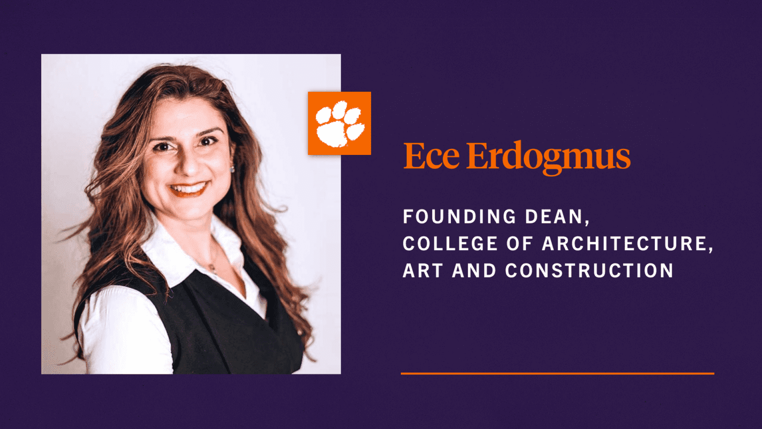 Clemson names Ece Erdogmus founding dean for the College of ...