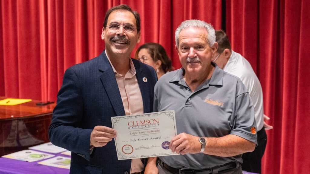 Nominations for the Safe Driver Award now available | Clemson News