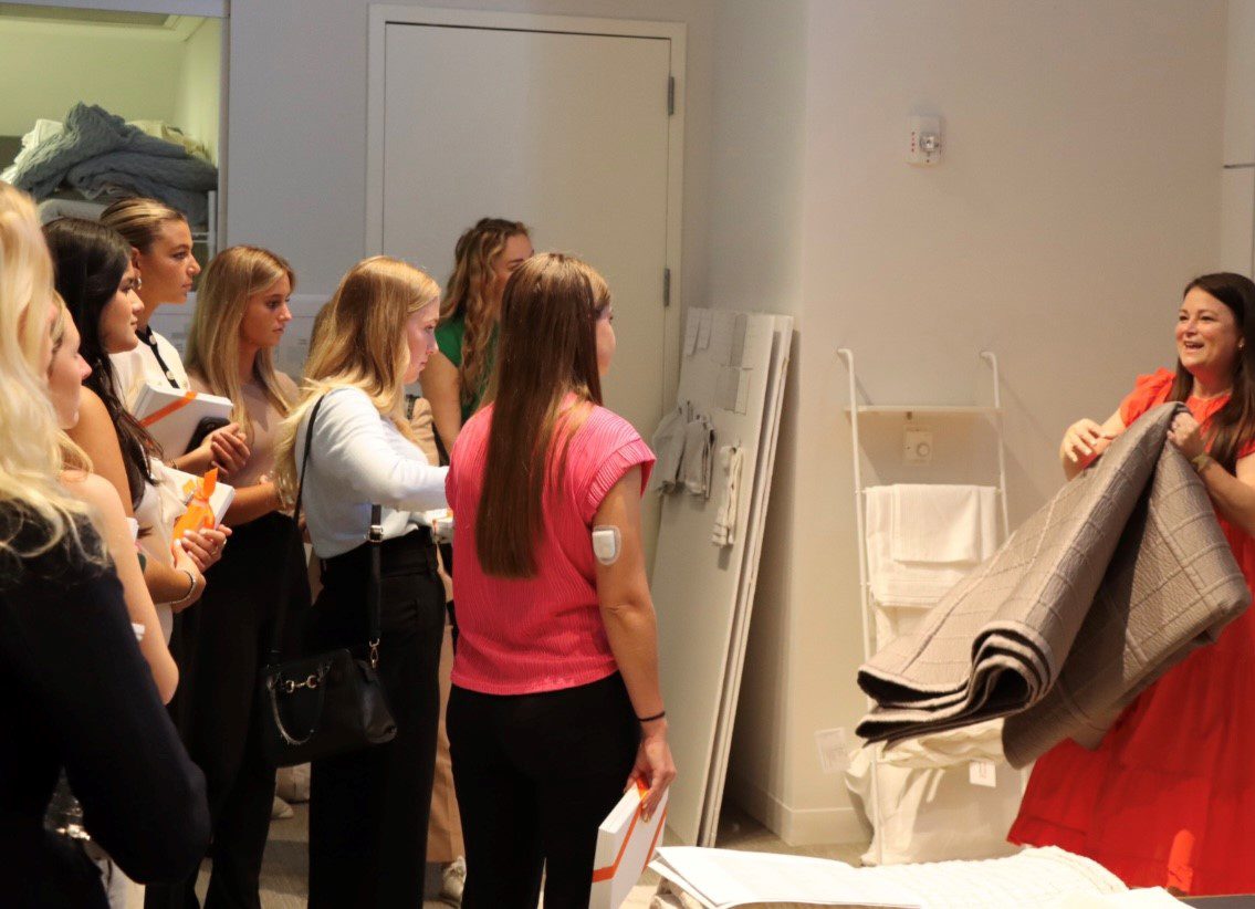 Clemson marketing students visit Boll & Branch and explore the success ...