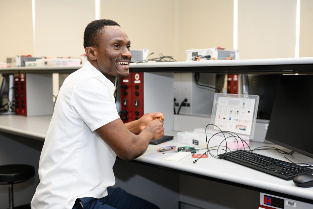 Living the American Dream: Kossi Ekpe to collect an electrical ...