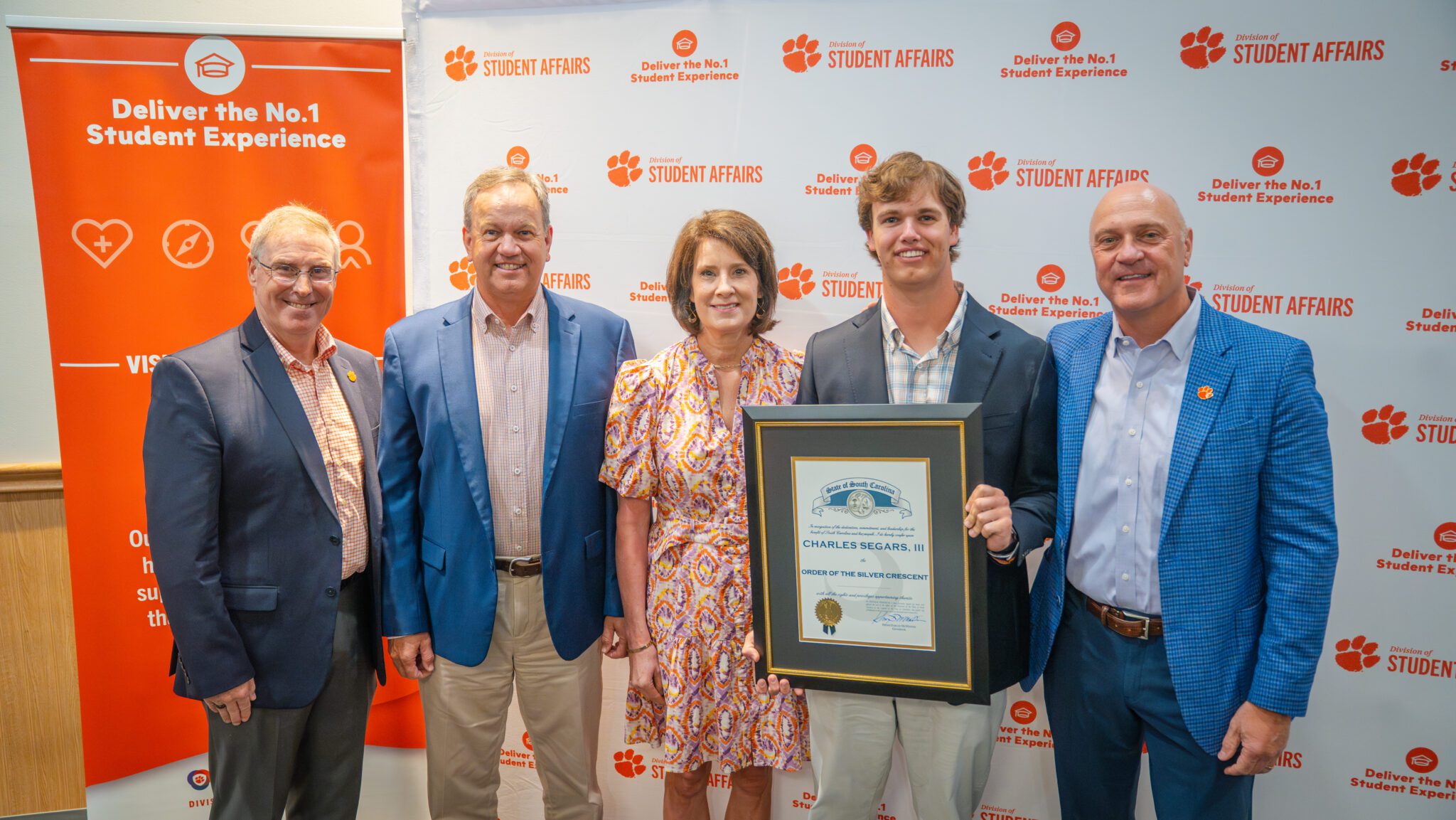 Two students earn South Carolina's Order of the Silver Crescent for ...