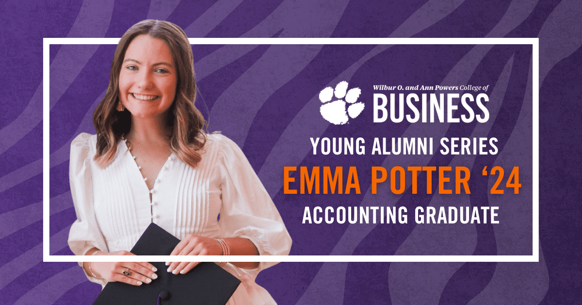 Empowering young business alumni: Emma Potter ‘24 | Clemson News