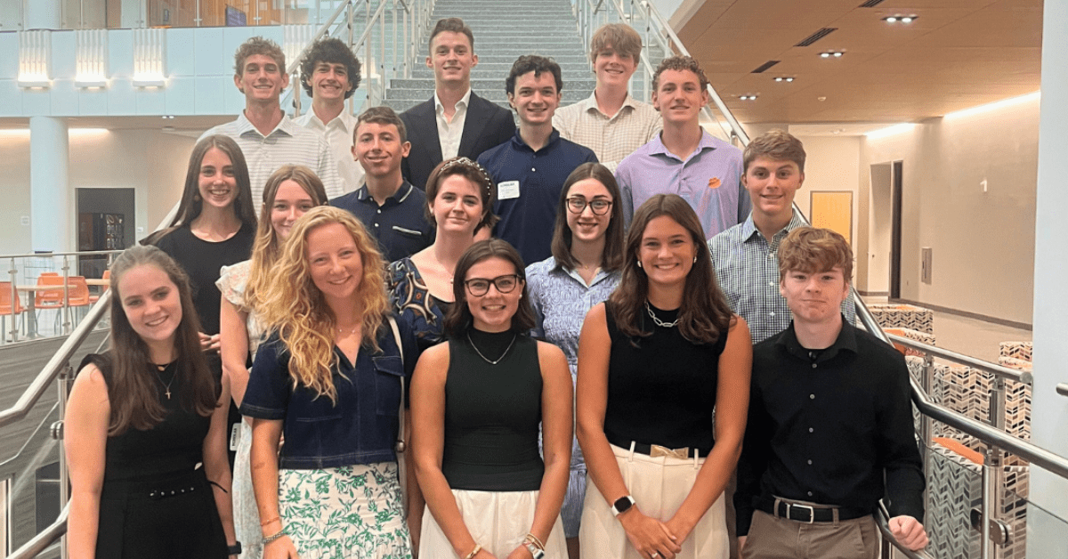 The Lyceum Program welcomes Scholars Class of 2029 | Clemson News