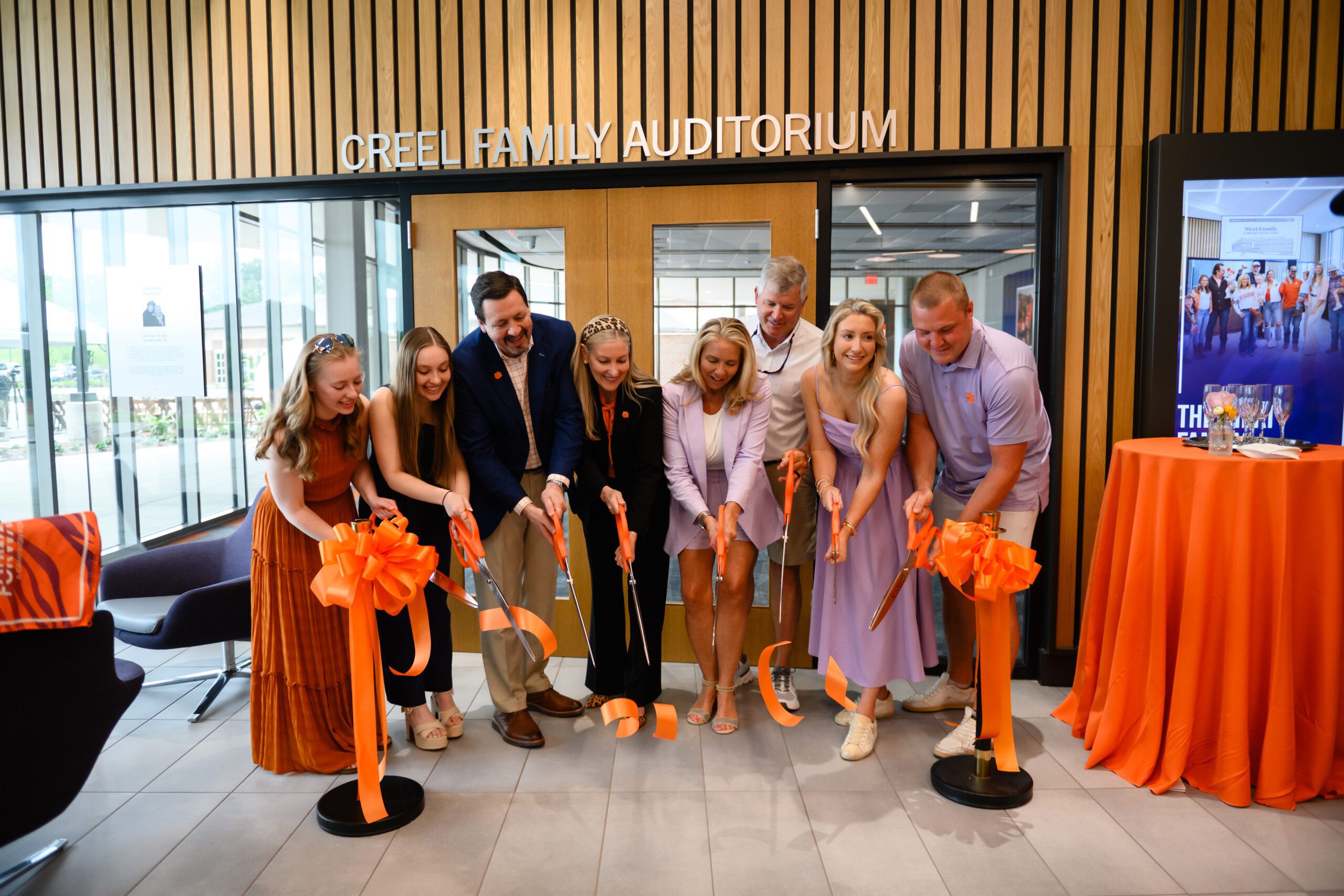 Creels’ $2M gift names auditorium, honors lifelong Clemson connection ...