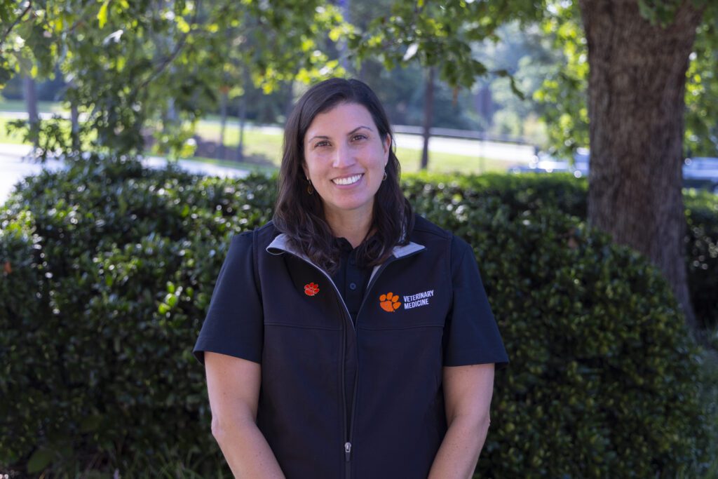 Meet the Team: Lisa Sams Ebner, DVM, MS, DACVAA, CVA | Clemson News