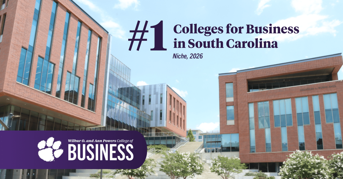 Wilbur O. and Ann Powers College of Business ranked the #1 business school in South Carolina ...
