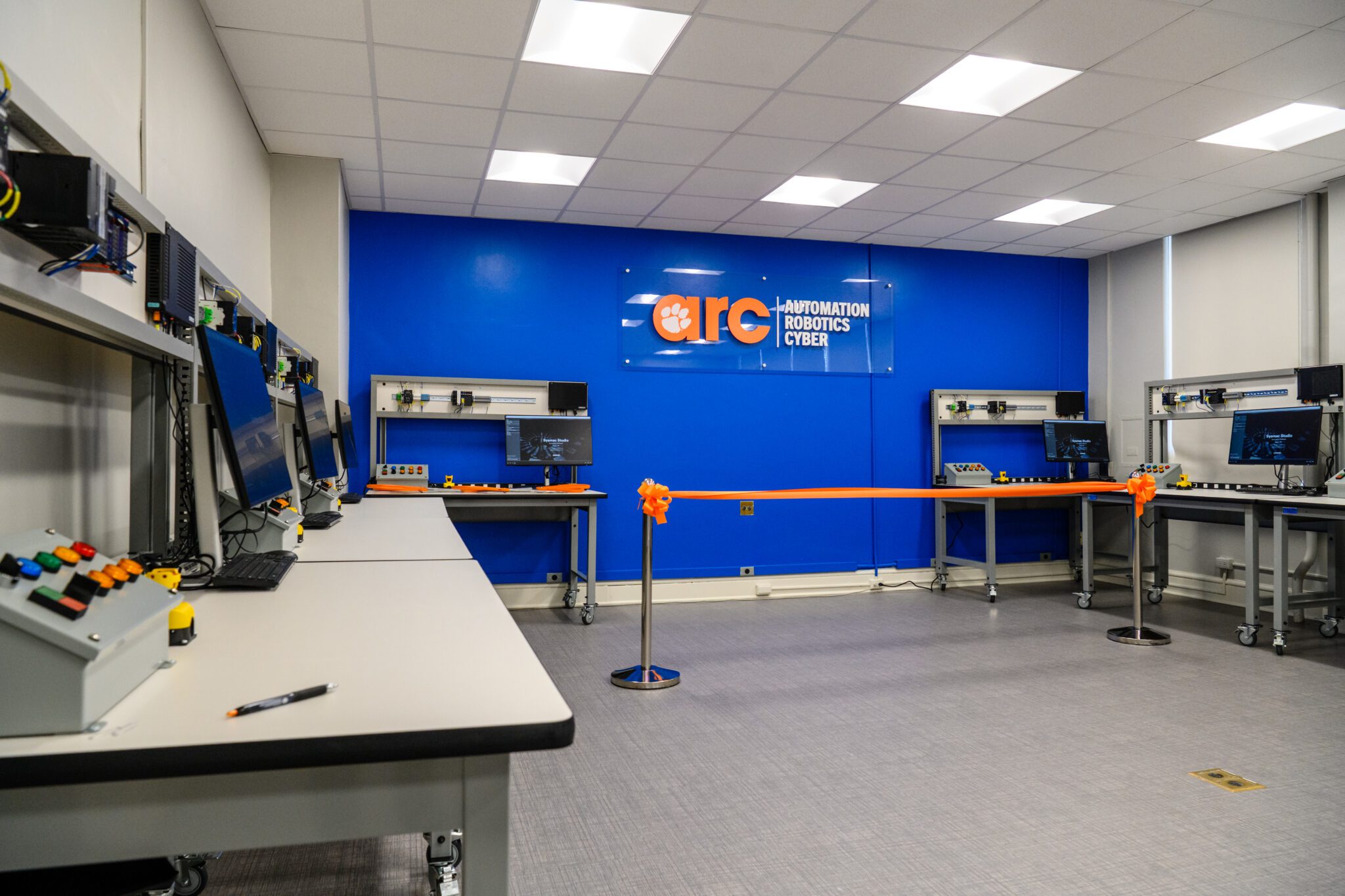 Clemson University and Omron Automation cut ribbon on new automation ...