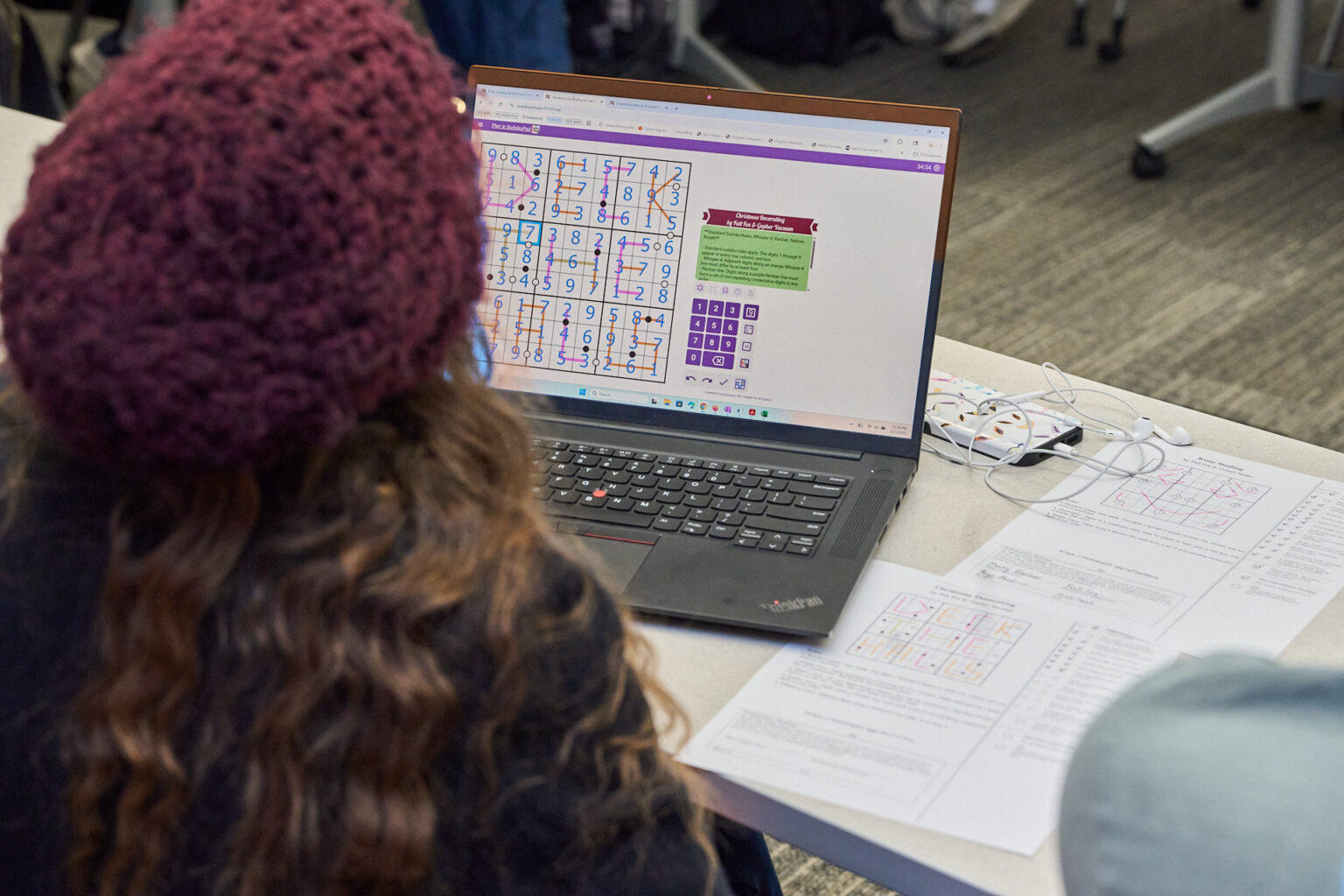 Solving that puzzle: What does math have to do with it? A lot ...